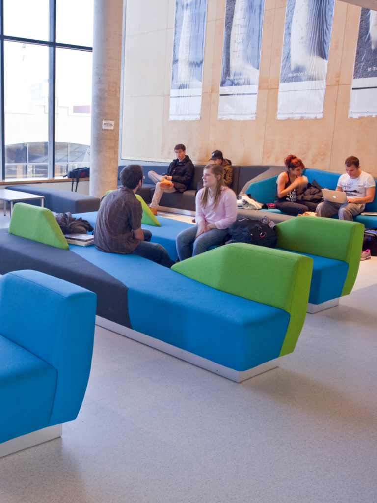 York University Student Lounge - Louis Interiors